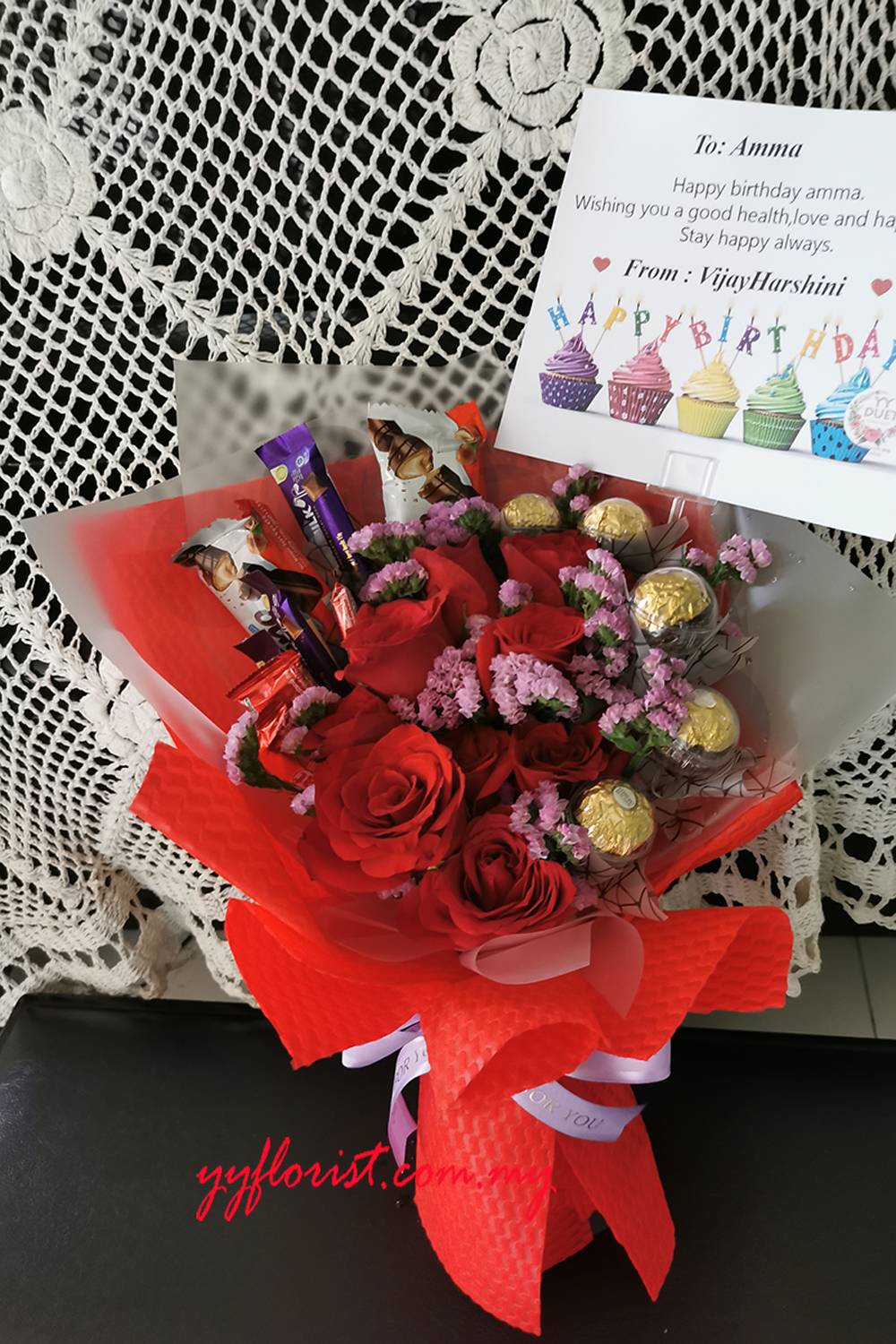 Mix Chocolate Roses bouquet| KL online Florist| PJ florist| kedai bunga ...